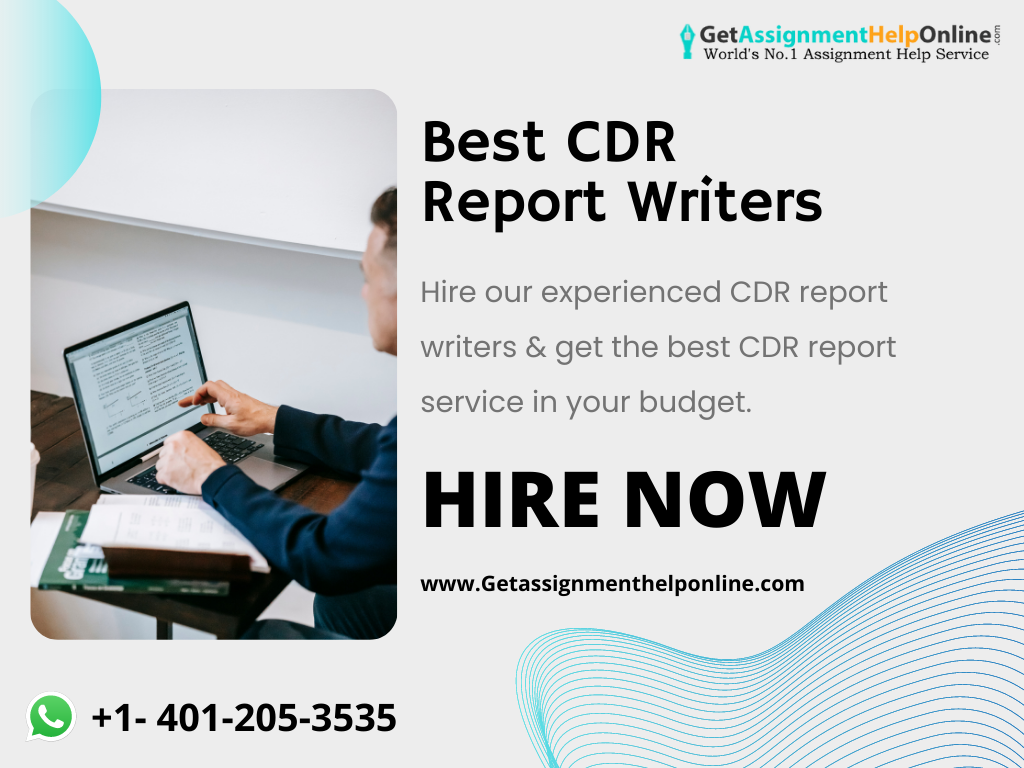 CDR Report Writers & CDR Writing Service by Professional Writers